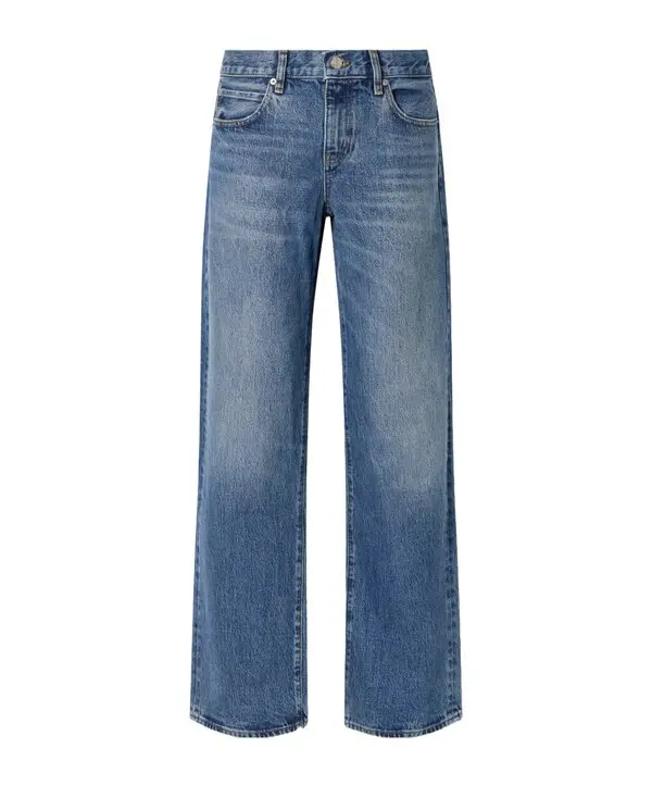 FRAME Low-rise Straight-leg Jeans
