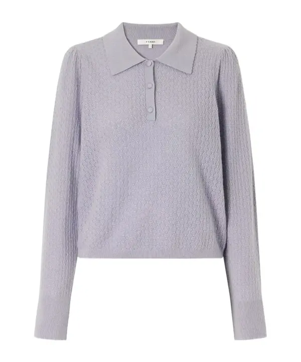 FRAME Cashmere Polo Sweater