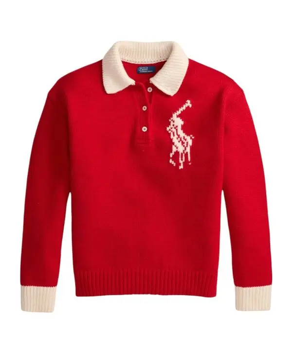 Polo Ralph Lauren Logo-intarsia Wool Sweater