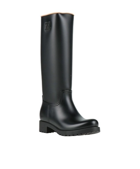 Max Mara Simple Solid-color Rain Boots