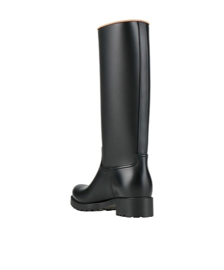 Max Mara Simple Solid-color Rain Boots