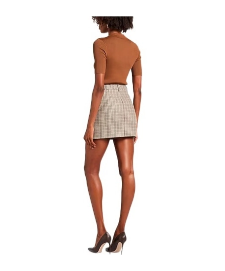 Brunello Cucinelli Plaid Midi Skirt
