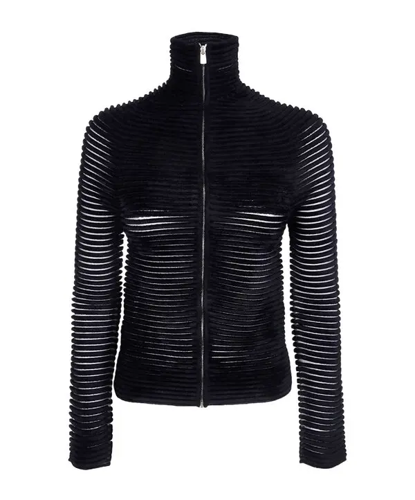 Giorgio Armani Long-sleeve Zip-up Jacket