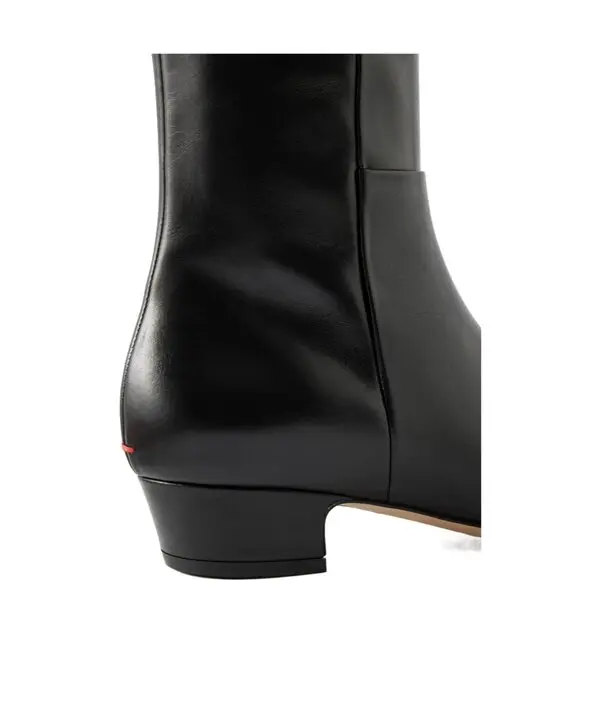 AeydĒ Solid Leather Knee-boots