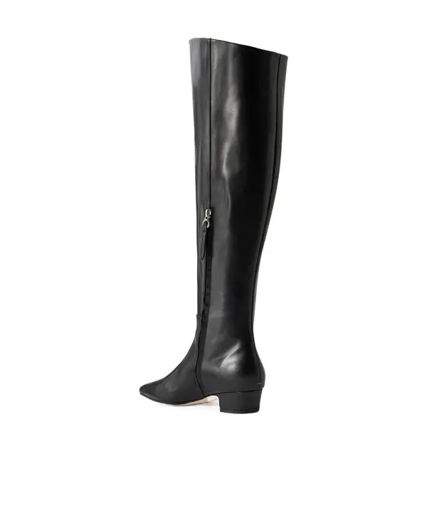 AeydĒ Solid Leather Knee-boots - No