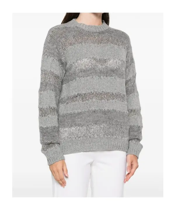 Fabiana Filippi Striped Cardigan