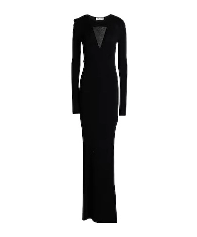 Saint Laurent Solidcolor Knit Dress