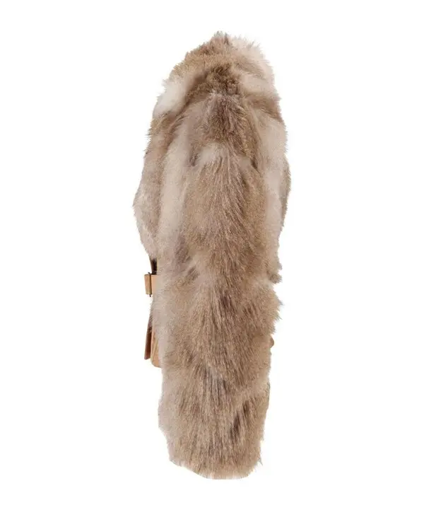 Elisabetta Franchi Fur-effect Bustier Jacket