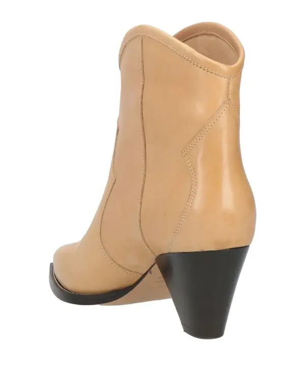Isabel Marant Étoile Leather Cowboy Ankle Boots