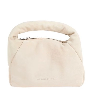 Brunello Cucinelli Medium Suede Handbag