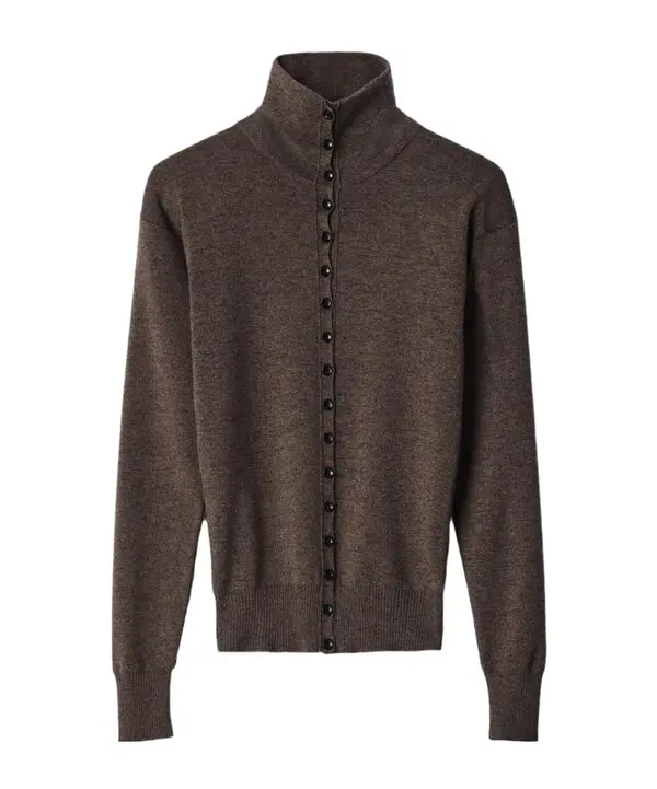 LEMAIRE High-neck Cardigan