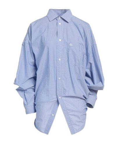 Balenciaga Striped Long Shirt