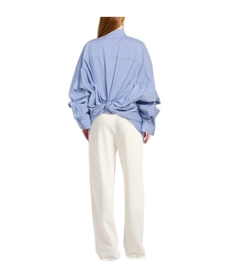 Balenciaga Striped Long Shirt