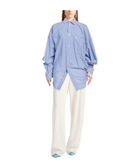 Balenciaga Striped Long Shirt