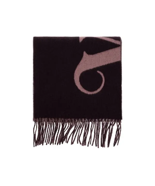 VIVIENNE WESTWOOD Tasseled Scarf - Black