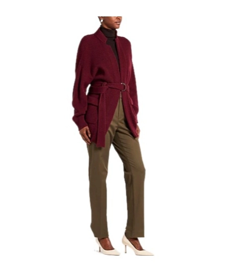 Brunello Cucinelli Solidcolor Mediumweight Cashmere Knit Cardigan