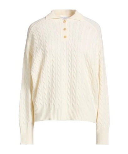 Brunello Cucinelli Knit Sweater - Ivory