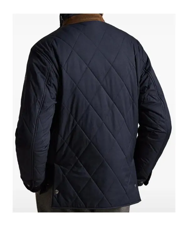 Polo Ralph Lauren Diamond-quilted Corduroy-collar Coat