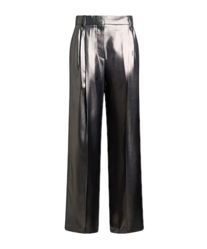 Brunello Cucinelli Wide-leg Trousers - Silver