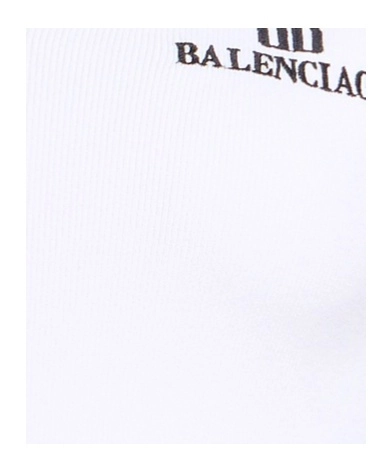 Balenciaga Solid-color Short-sleeved Polo Shirt