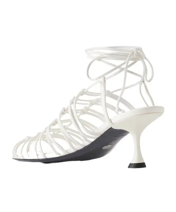 Proenza Schouler Leather Slingback Sandals - No