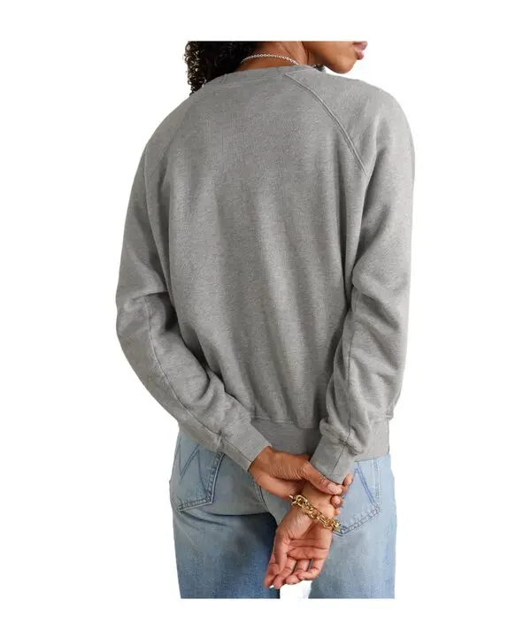 MOTHER Concert Cotton-jersey Sweatshirt