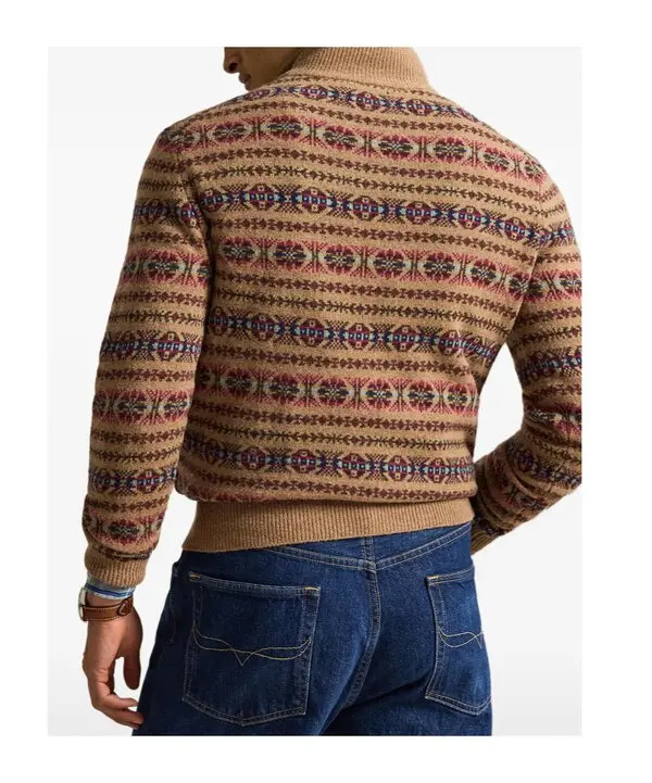 Polo Ralph Lauren Fair Isle Half-zip Sweater