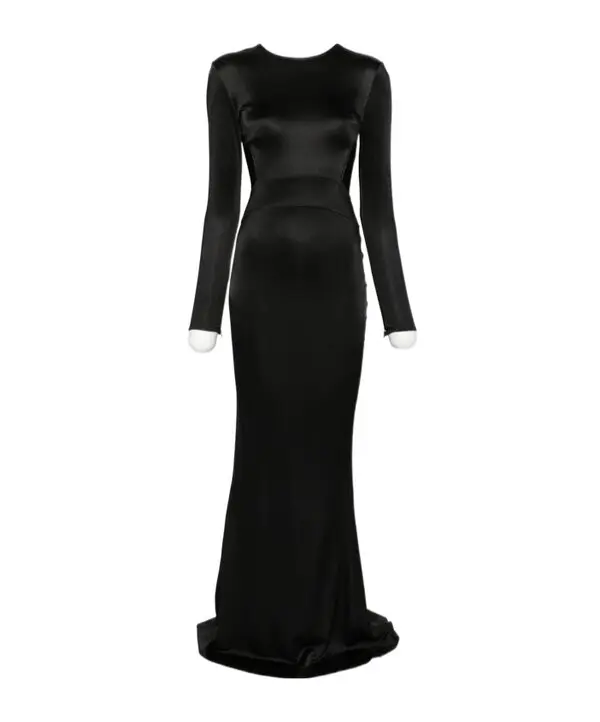 Co Open-back Cut-out Evening Gown