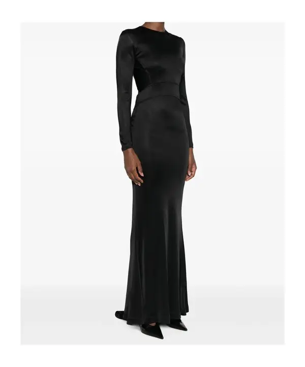 Co Open-back Cut-out Evening Gown