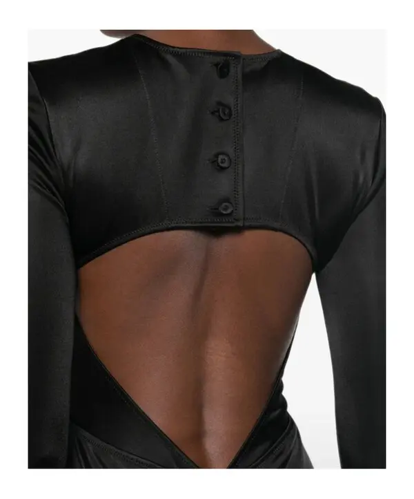 Co Open-back Cut-out Evening Gown