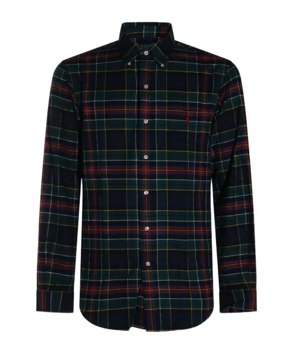 Polo Ralph Lauren Plaid Shirt - Green/red/multiple Colors