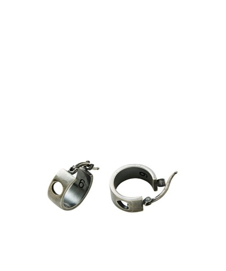 MAISON MARGIELA Metal Ring Earrings