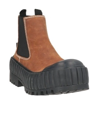 MAISON MARGIELA Color-blocking Thick-soled Boots
