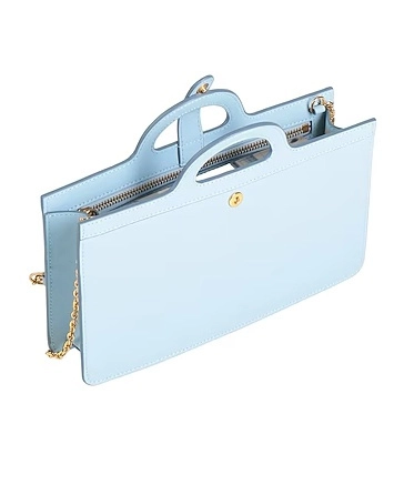 Marni Solid Color Leather Handbag