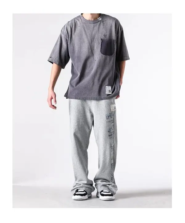 Mihara Yasuhiro Sun Faded Like T-shirt - Black