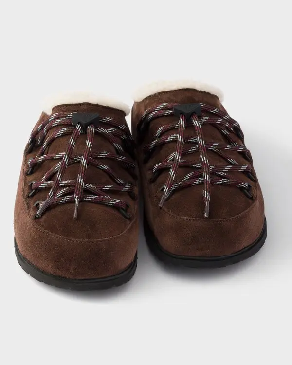 Prada Suede Mules