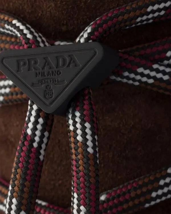 Prada Suede Mules