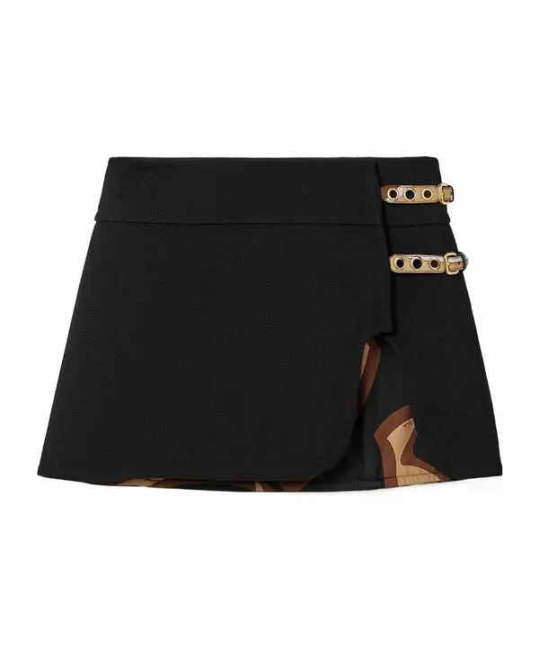 Emilio Pucci Wool Mini Skirt