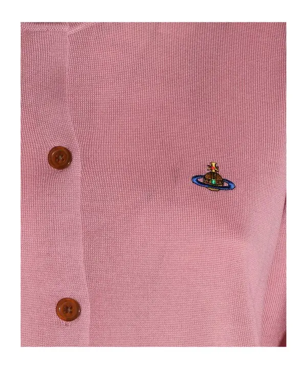 VIVIENNE WESTWOOD Long-sleeved Knitted Cardigan