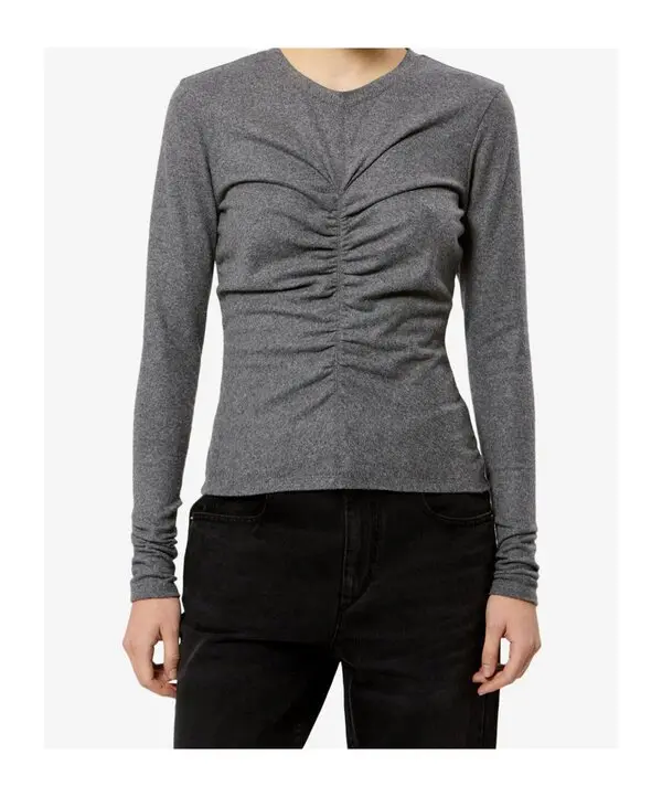 Isabel Marant Étoile Ruched Long-sleeve Top