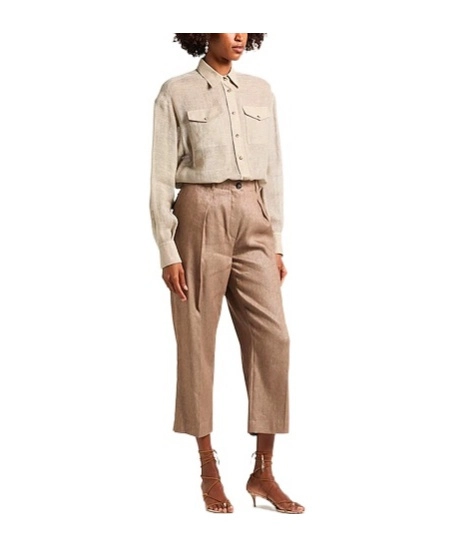 Brunello Cucinelli Minimalist Tapered Trousers