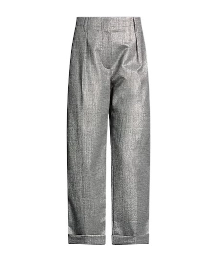Brunello Cucinelli Fitted Trousers - Silver