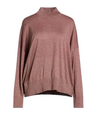 Brunello Cucinelli Metallic Knit Top