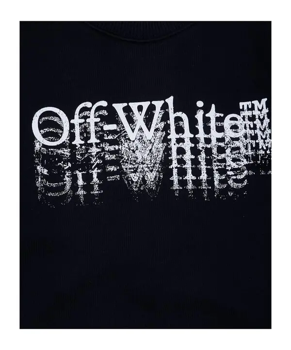 Off-White Long-sleeved Sweatshirt