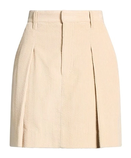 Brunello Cucinelli Corduroy Aline Skirt