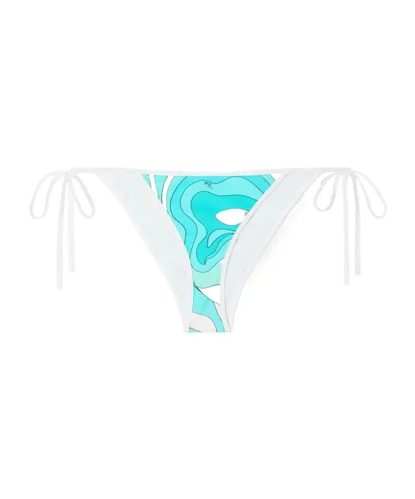 Emilio Pucci Printed Bikini Briefs - White