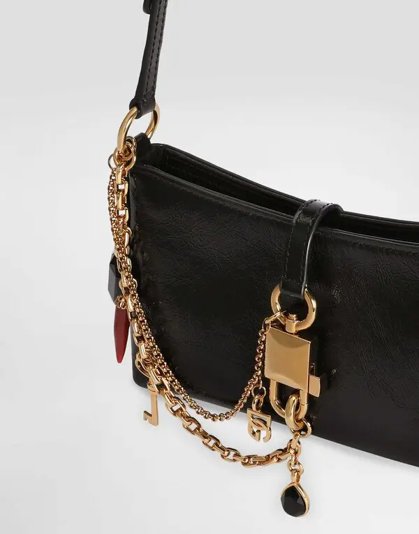 Dolce & Gabbana Lock Shoulder Bag In Calfskin