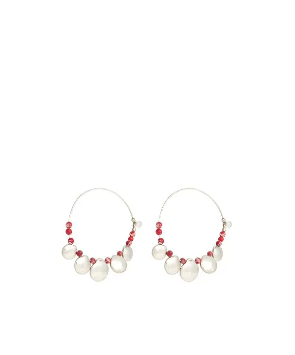 Isabel Marant Étoile Hoop Earrings - White