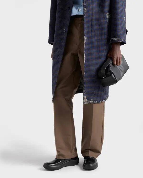Prada Brushed Leather Loafers
