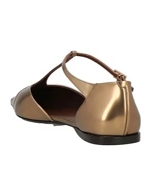 Max Mara Metallicleather Ballet Flats